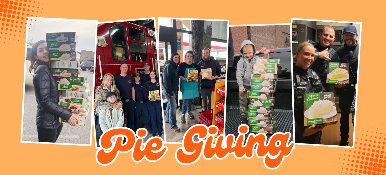 Pie Giving Service Project - Stand 4 Kind